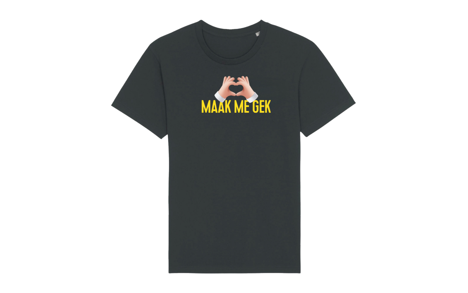 T-shirt 'Maak me gek' - Qshop
