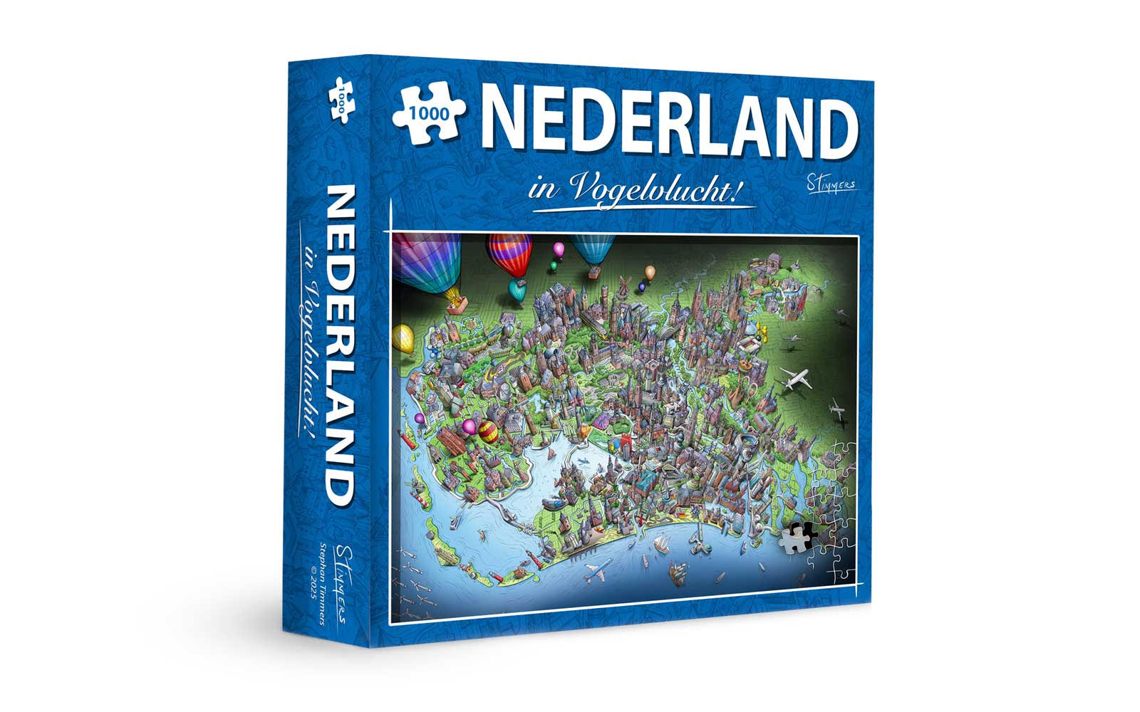 Nederland in Vogelvlucht - Legpuzzel 1.000 stukjes - De ADshop