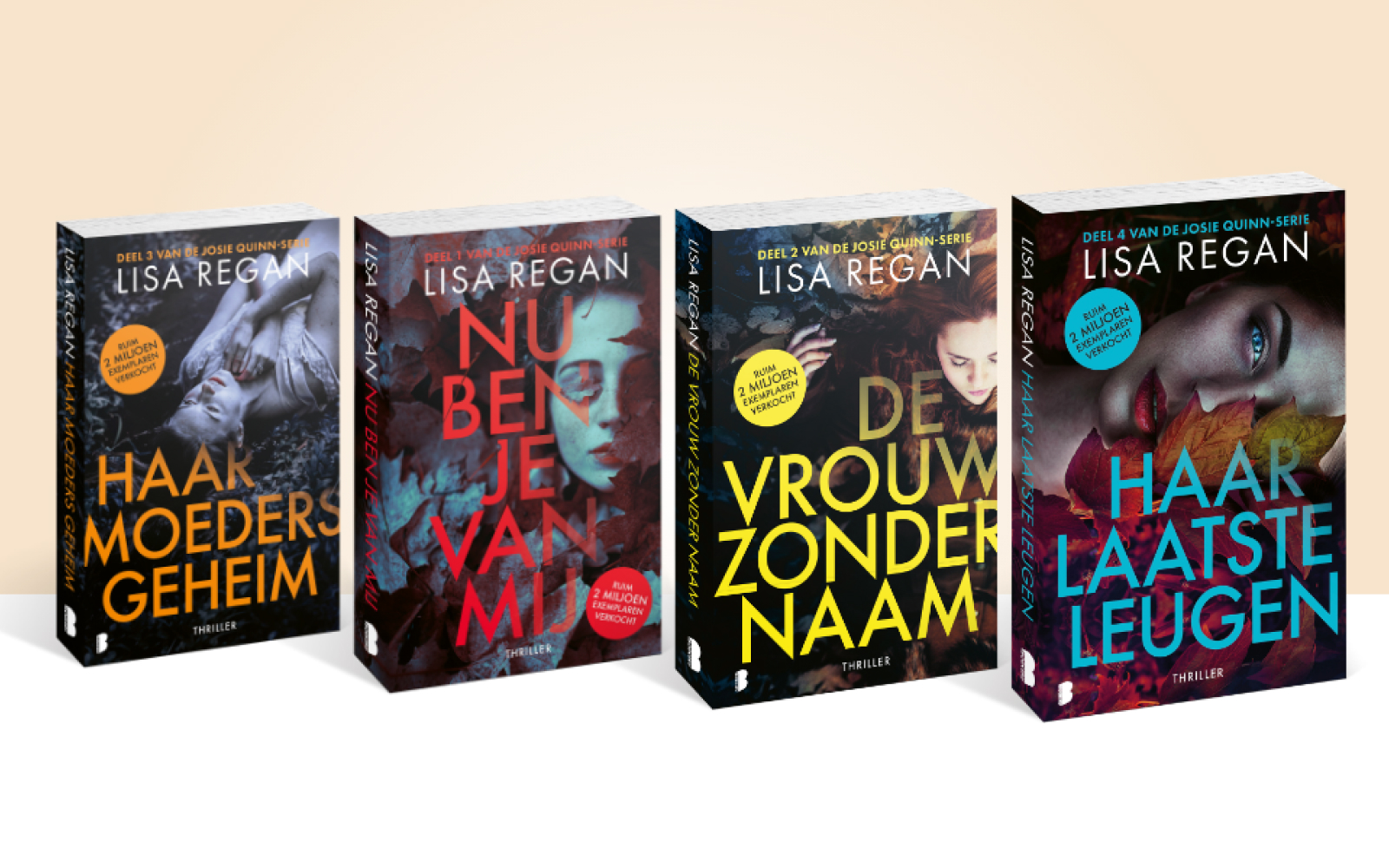Boekenpakket - Lisa Regan - 4 boeken - De ADshop